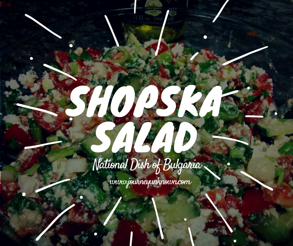 Food Friday - History of the Shopska Salad (шопска салата) - Journey ...